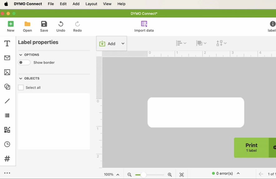 Wie verwendet man DYMO Connect für den Desktop?