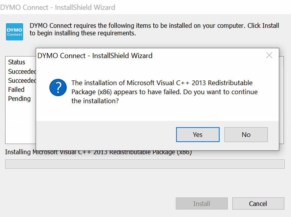 Why does my software not install?
