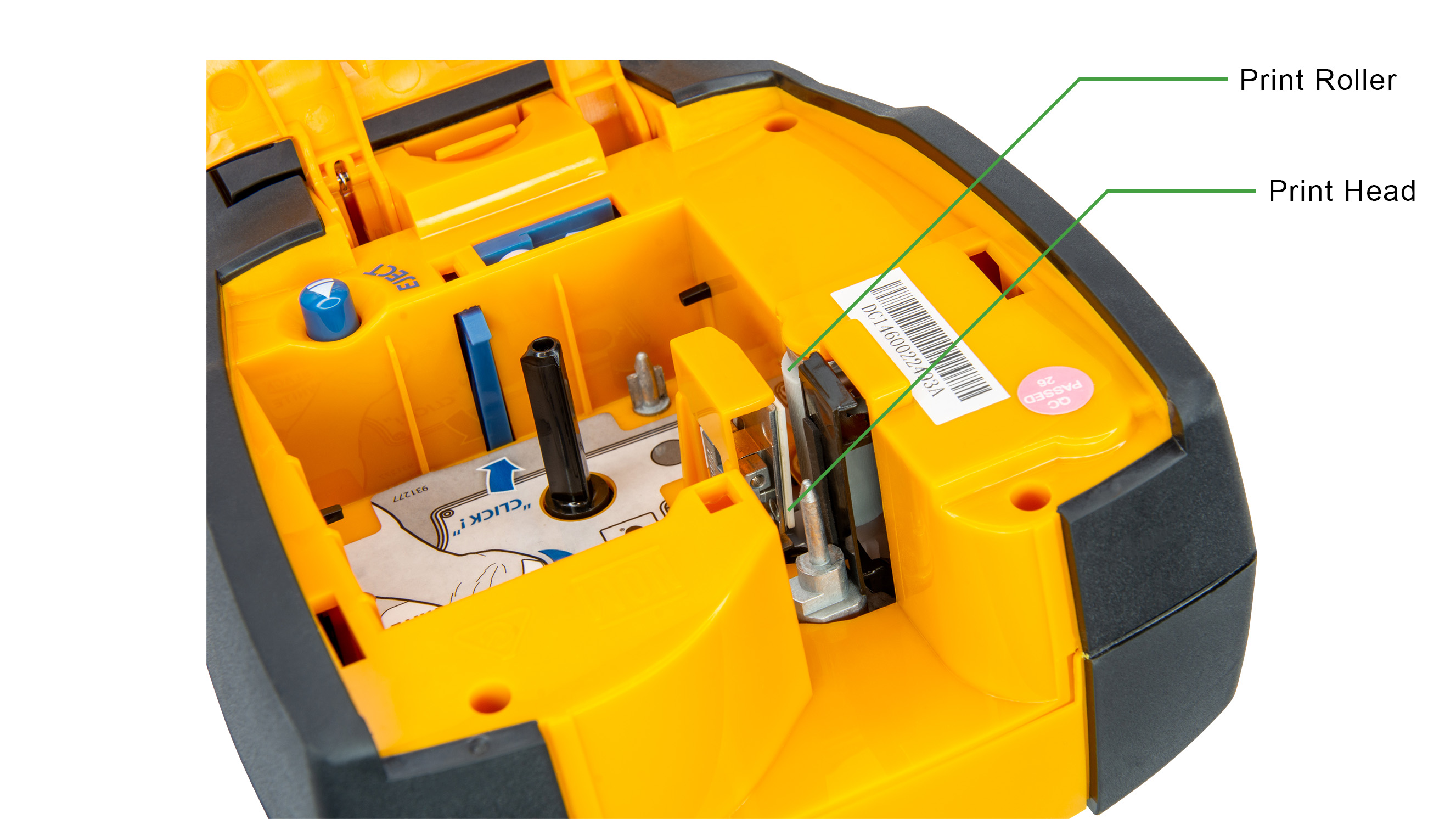 How to clean my Rhino label maker?