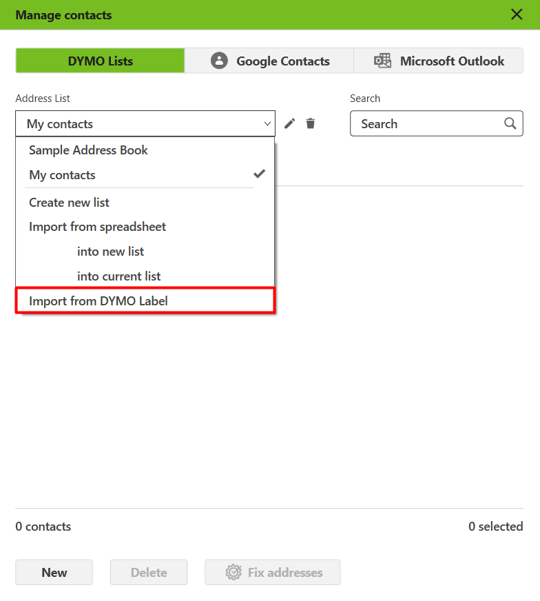 Come si usa DYMO Connect per desktop?