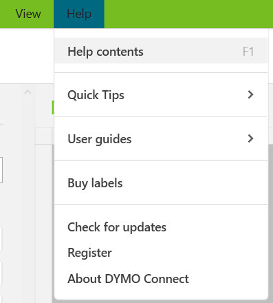 ¿Cómo utilizar el software DYMO Connect?