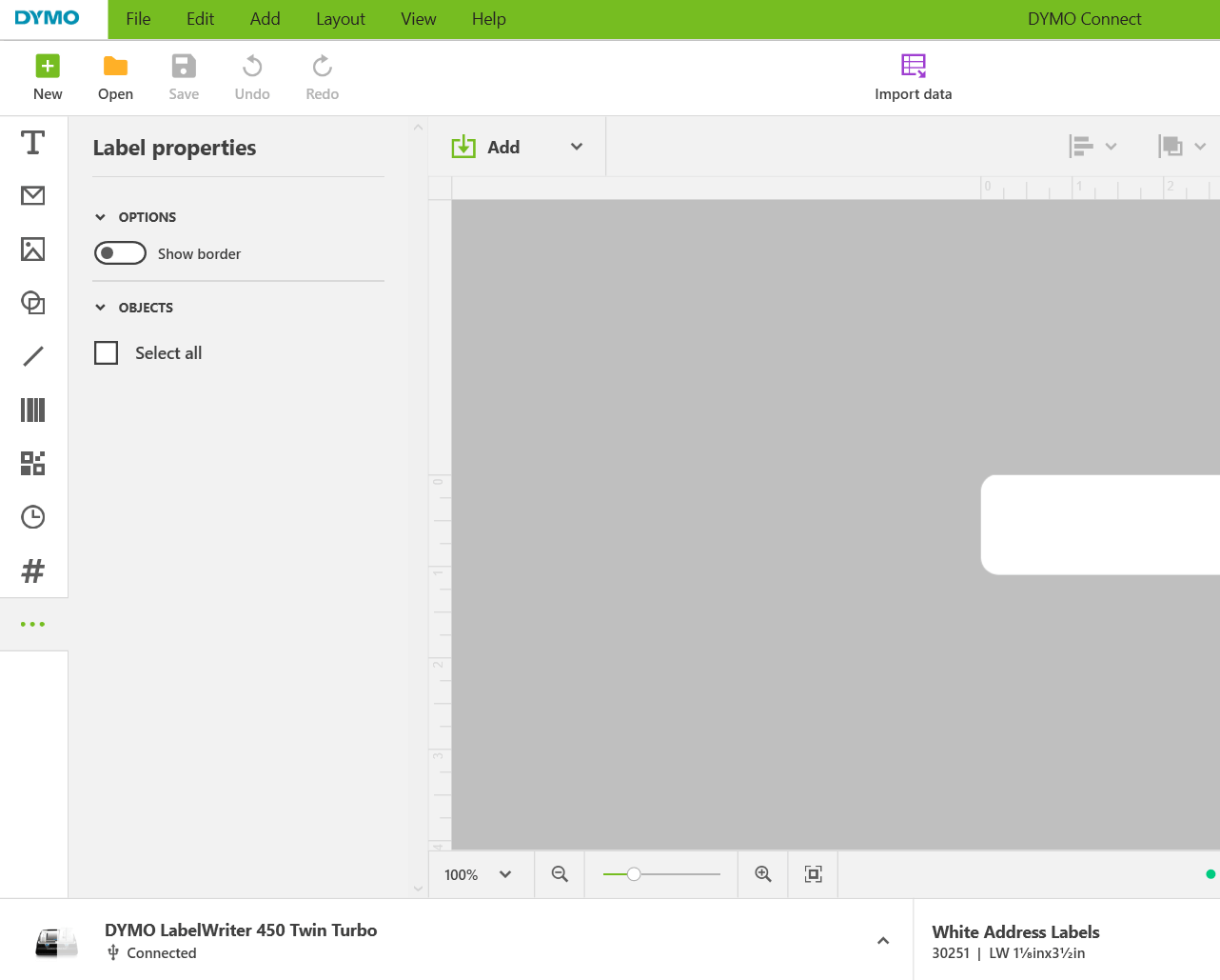 ¿Cómo utilizar el software DYMO Connect?