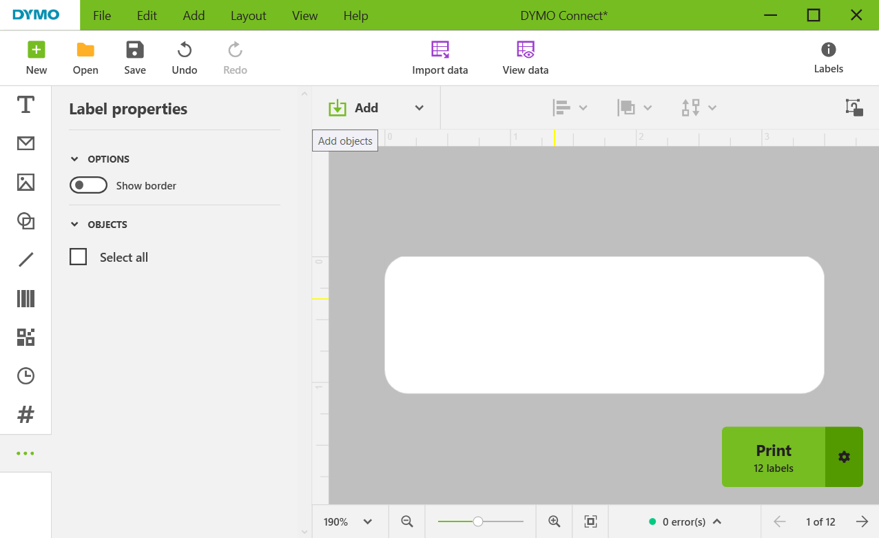¿Cómo utilizar el software DYMO Connect?