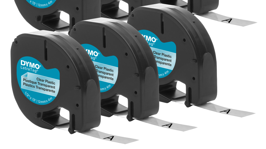 What should I know about DYMO labels and tapes?