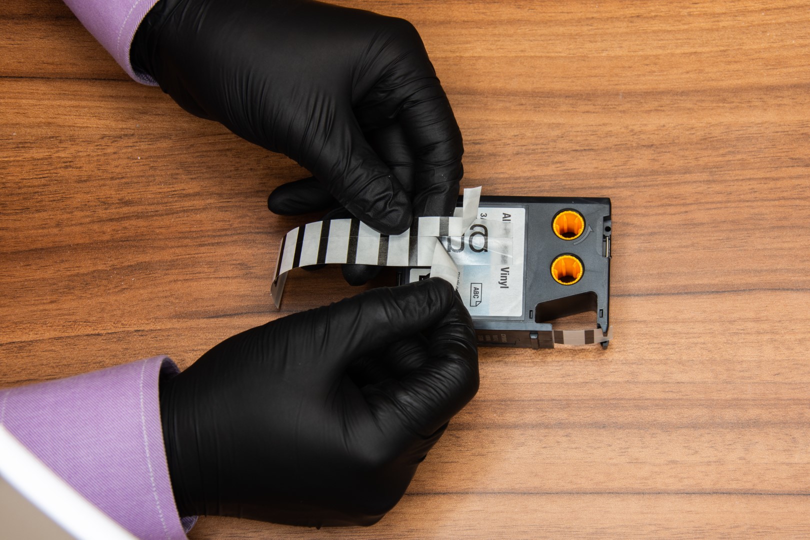 How to remove backing from my tapes?