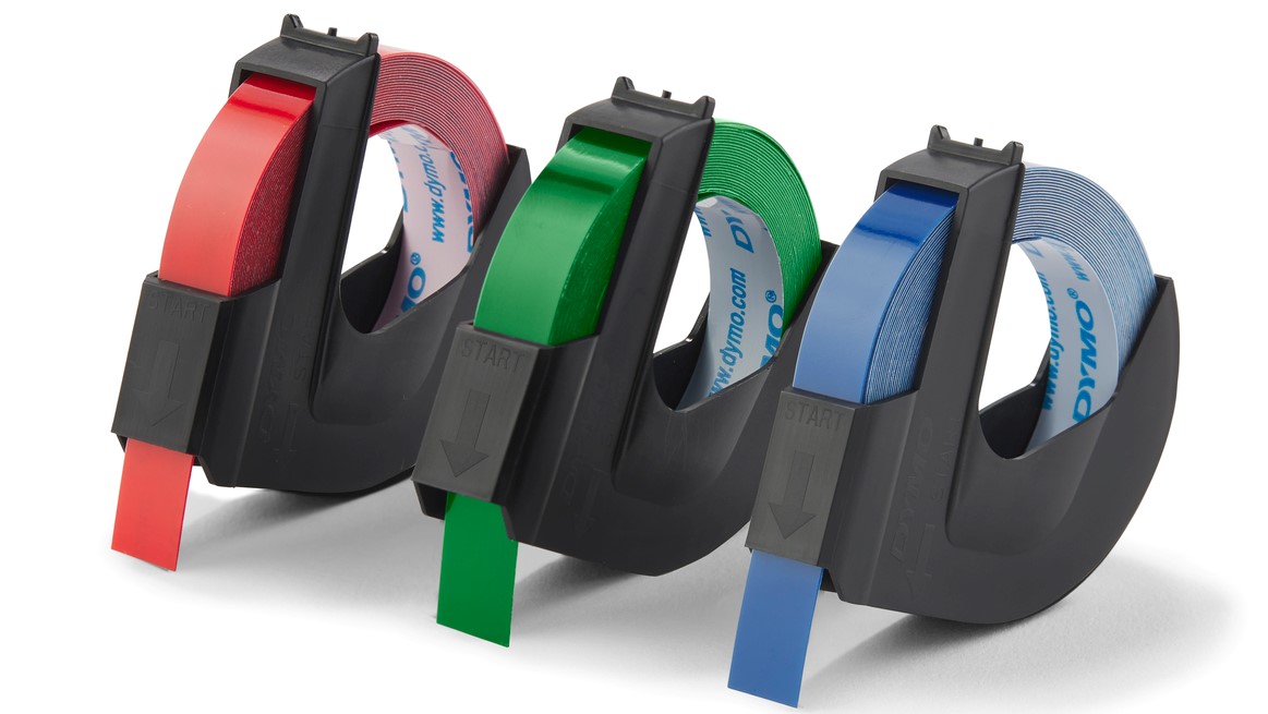 What should I know about DYMO labels and tapes?