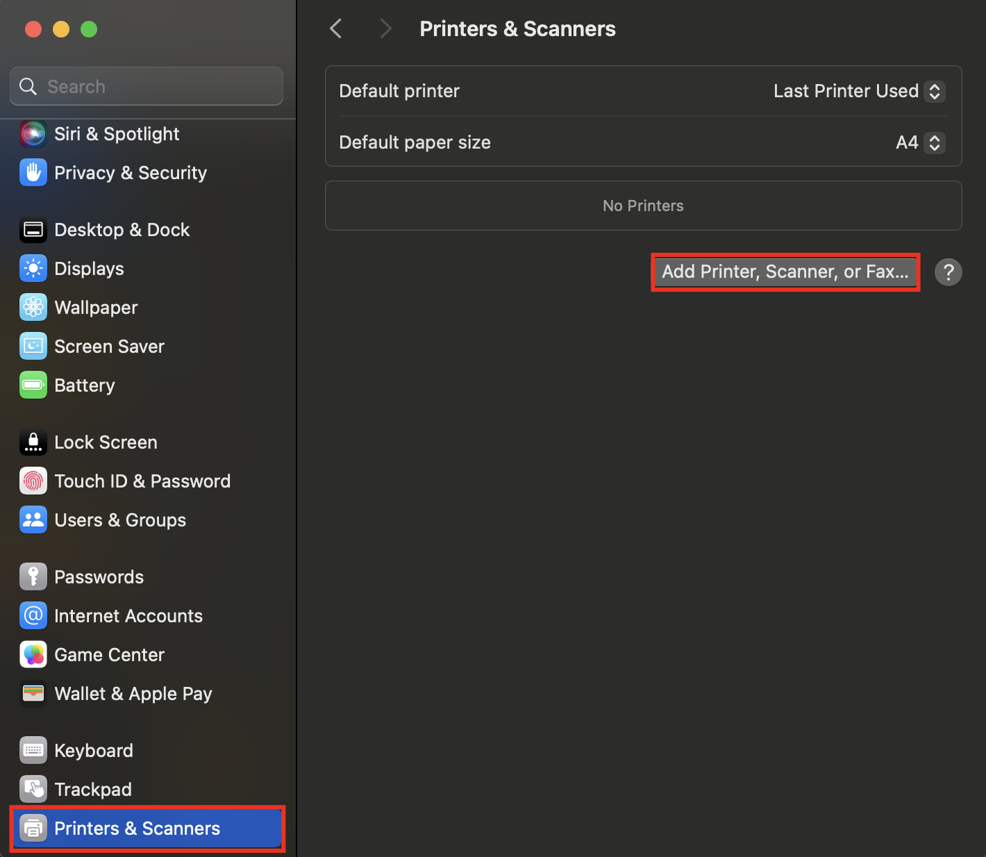 How to add a dummy (fake) printer?
