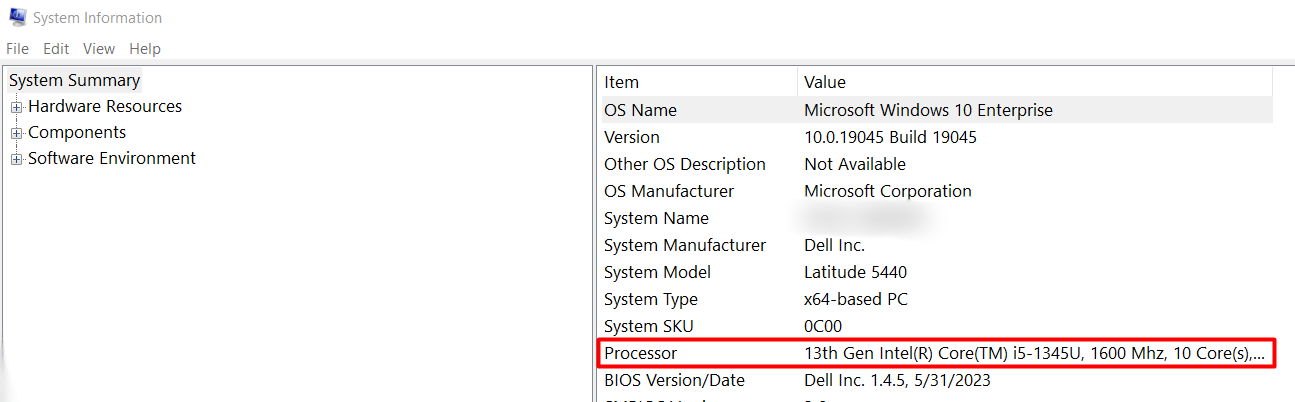Why is my printer under unspecified?